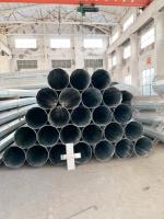 China Hot Dip Galvanized Hexadecagonal Electrical Power Pole 60ft 6mm Thick for sale