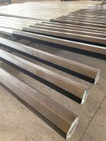 China 25ft 3mm Thick Q345 Electrical Power Pole With Bituminous Paint for sale