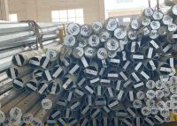 China Communication 25ft Height 2.5mm Thick Q345 Electrical Service Pole for sale