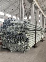 China Communication 25ft Height 2.5mm Thick Q345 Electrical Service Pole for sale