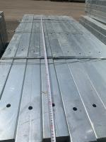 China 8ft 10ft Q235 Material 3mm Thick Cross Arm Hot Dip Galvanized Pole for sale