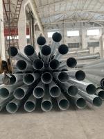 China 60ft 4.5mm Thick Dodecagonal Electrical Power Pole Hot Dip Galvanized steel pole for sale