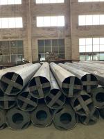 China 90Ft 5mm Thick Q460 Dodecagonal Hot Dip Galvanized Steel Pole for sale