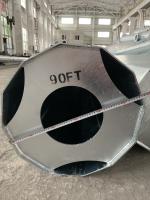 China 80FT 90FT Galvanized Steel Transmission Pole Philippines Dodecagonal for sale