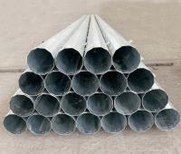 China Easy Maintenance Octagonal Galvanized 40ft Burial Type Electrical Power Pole for sale