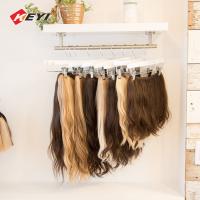 China Customize Hair Salon Furniture Sets Modern Design Hair Extension Display Rack Beauty Salon Products Display Furniture for sale