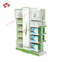 China Customized Shopping Mall Floor Stand Display Rack Retail Store Beauty Salon Furniture For Cosmetic Display Cabinet for sale