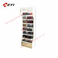 China Customized Shopping Mall Floor Stand Display Rack Retail Store Beauty Salon Furniture For Cosmetic Display Cabinet for sale