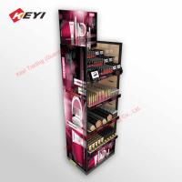 China Beauty salon cosmetic display stand cabinet paint simple modern special-shaped showcase skin care nail polish display for sale