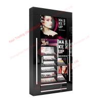China Popular Customized Luxury Beauty Salon Showcase Perfume Cosmetic Store Display Cabinet Lipstick Display for sale