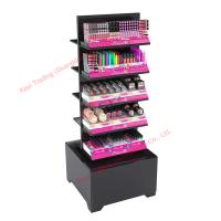 China Popular Customized Luxury Beauty Salon Showcase Perfume Cosmetic Store Display Cabinet Lipstick Display for sale