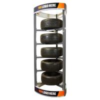 China Wheel display rack tire storage rack for garage for sale