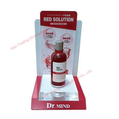 China Factory Sale New Design Customized Acrylic Display Makeup Shop Cosmetic Counter Top Perfume Display for sale