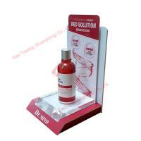 China Factory Sale New Design Customized Acrylic Display Makeup Shop Cosmetic Counter Top Perfume Display for sale