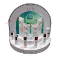 China New Design Counter Top Acrylic Skincare Beauty Product Display Stand Cosmetic Makeup Display Rack for sale