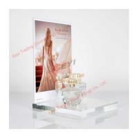 China factory wholesale custom business cosmetic makeup perfume display stand acrylic display for exhibition for sale