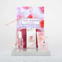 China High Quality OEM Design Countertop Acrylic Display Holder Perfume Makeup Display Plexiglass Costmetic Display Block for sale