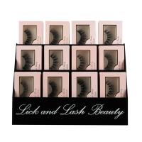 China High Quality OEM Design Greeting Cards Acrylic Display Holder Gifts Cards Racks False Eyelashes Plexiglass Storage Displ for sale