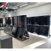 China TCG High Quality PS-A Graded Sports Cards Collectible Trading Card Wall Mounted Frame 7 Slot Acrylic Metal Display Case for sale