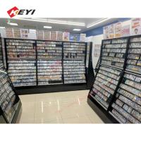 China Custom Professional Retail TCG Display Case Lockable Door Display Rack Trading Cards Game Display Baseball Card Racks for sale