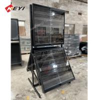 China Premium Graded Cards Display Frame Case FloorStanding Metal Acrylic Rails Trading Card Display Single Card Showcase for sale