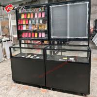 China Repostionable Rail Card Display Case Retail Wholesale Pokemon Trading Card Metal and Acrylic Display Rack for TCG Store for sale
