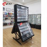 China Good Quality Customized Size High Definition Glass TCG Cards Cabinet Free-Stranding Metal Frame for Pokémon Card Display for sale