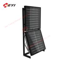 China TCG PoKemon Collectible Card Display Stand Metal Trading Card Baseball Sports Cards Clear Acrylic Display Frame Rack for sale