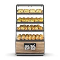 China Customize Bakeshop Fitting Display Furniture Glass Showcase Retail Bread Stand Bakery Display Cabinet for sale