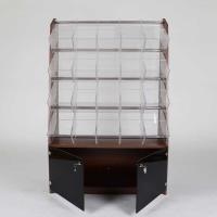 China Fashion Acrylic Display Racks Cosmetic Retail Shelf Acrylic Bins Display Cabinet Cosmetic Wholesale Cosmetic Display for sale