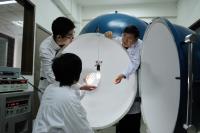 China Fast Scan CCD Spectroradiometer Integrating Sphere With Double Photo Detectors for sale