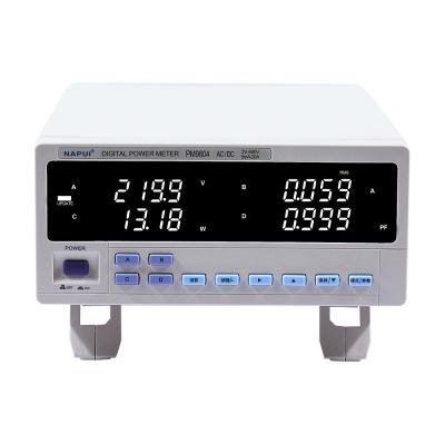 China AC And DC Type Digital Power Meter True RMS Power Tester Strong Anti Interference for sale