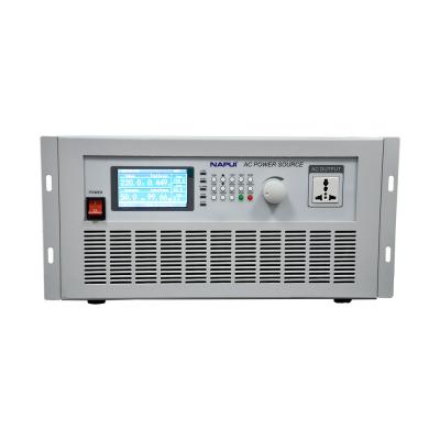 China Single Phase AC Power Source 2KW Programmable Switching Power Supply with RS232 RS485 for sale