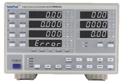 China 3 Phase Digital Power Meter Integrating Harmonic Analysis Electrical Parameter Tester for sale