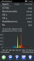 China Handheld UV ultraviolet spectrometer 200-450nm Wavelength Built In Lithium Battery for sale