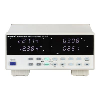 China RS485 0.05mA Small Current AC DC Power Meter 0.2 Class Single Phase Multifunction for sale