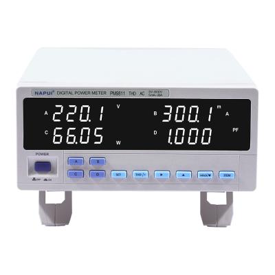 China 0.5 Class Accuracy Digital Power Analyzer Single Phase Harmonic Distortion Power Meter for sale