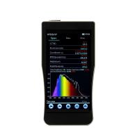 China 280-950nm Handheld Spectrometer Portable Spectroradiometer with 5 Inch Touch Screen and 20 Hours Continuous Working for Plant Light Spectrum Analysis for sale