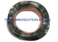 China Outdoor Fiber Optic Patch Cord Armored SMA Black Jacket UV Resistant FTTH Use for sale