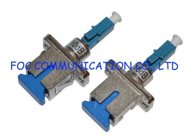 China LC Male to SC Female Fiber Optic Adapter Single Mode Zirconia Ceramic Sleeve 0.2dB Insertion Loss for sale