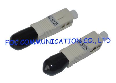 China SC Male to ST Female Fiber Optic Adapter Hybrid Ceramic Sleeve Simplex 0.2dB for sale
