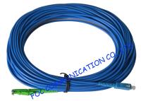 China Armored Fiber Optic Patch Cord SM SC/UPC to E2000/APC LSZH Jacket Anti Rodent 2.0mm for sale