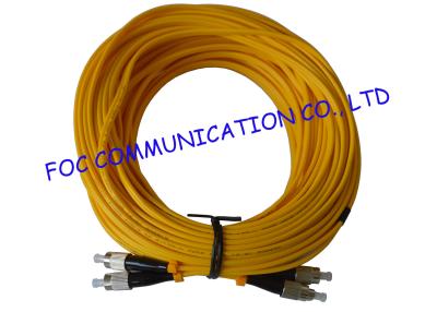 China FC / UPC G.655 Duplex Fiber Optic patch cord single mode High Stability for sale