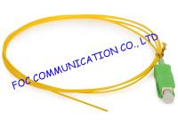 China SC APC Corning SM Fiber Optic Pigtail Hytrel 0.9mm Low Insertion Loss for ODF for sale