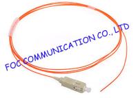 China SC OM1 900um 1 Meter LSZH Fiber Optic Pigtail Precision Ferrule FTTX for sale
