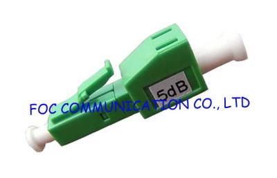 China Fiber  Optic Attenuator LC / UPC 5dB High Precision Attenuation Value For FTTH for sale