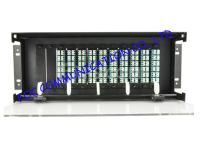 China 4U Rack Mount LGX Chassis 12 Slot Fiber Optic Splitter Cassette Holder 19 Inch for sale