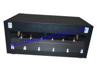 China 19 Inch 4U Rack Mount Fiber Optic Patch Panel Holding 12 LGX Splitter Cassettes for FTTH Networks for sale