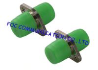 China Diamond Type Fiber Optic Adapter for FTTH RoHS Compliant Ceramic Sleeve <0.2dB Insertion Loss for sale