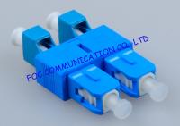 China Hybrid SC to LC Fiber Optic Adapter Male to Female Simplex Single Mode 0.2dB Insertion Loss for sale